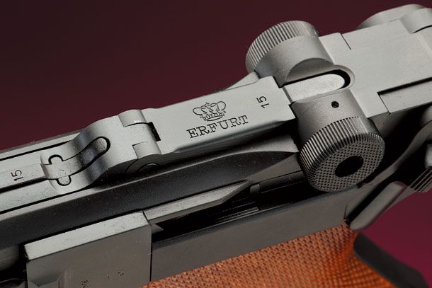 タナカ「ルガーP08 8インチ HW “1914 Erfurt” バージョンガスガン」製品レビュー | ニュース | アームズマガジンウェブ