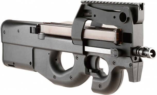 P90にオフィシャルライセンスドモデルが登場「EMG×KRYTAC FNH P90電動ガン」 | ニュース | アームズマガジンウェブ